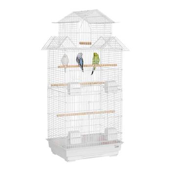 Liberta | Jintu Bird Cage with Removable Tray | Wire Bird Cage