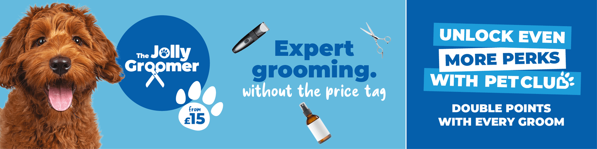 The Jolly Groomer | Dog Grooming In-Store | Jollyes