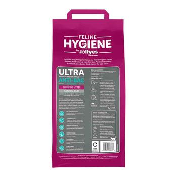 Jollyes Ultra Antibacterial Clumping | Cat Litter | 10 L