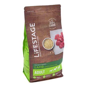 Lifestage Adult Dog Food Lamb & Brown Rice 2kg | Dry Dog Food